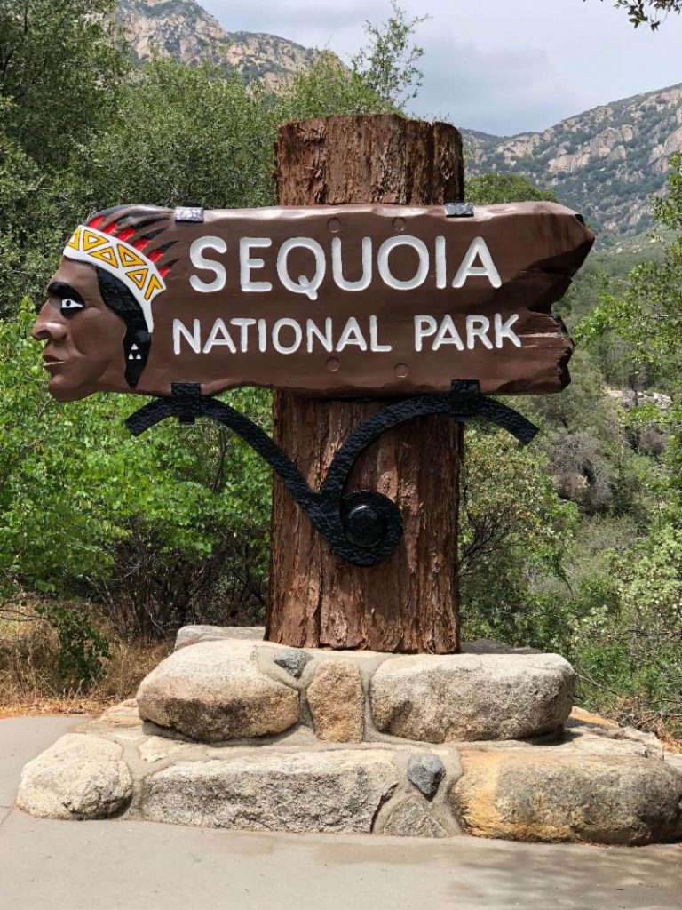 Sequoia National Park entrance sign restored - Valley Voice