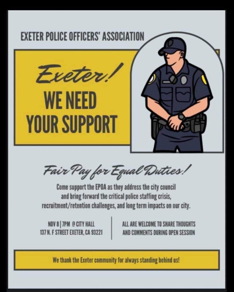Exeter law enforcement says they're underpaid and crime is on the rise ...