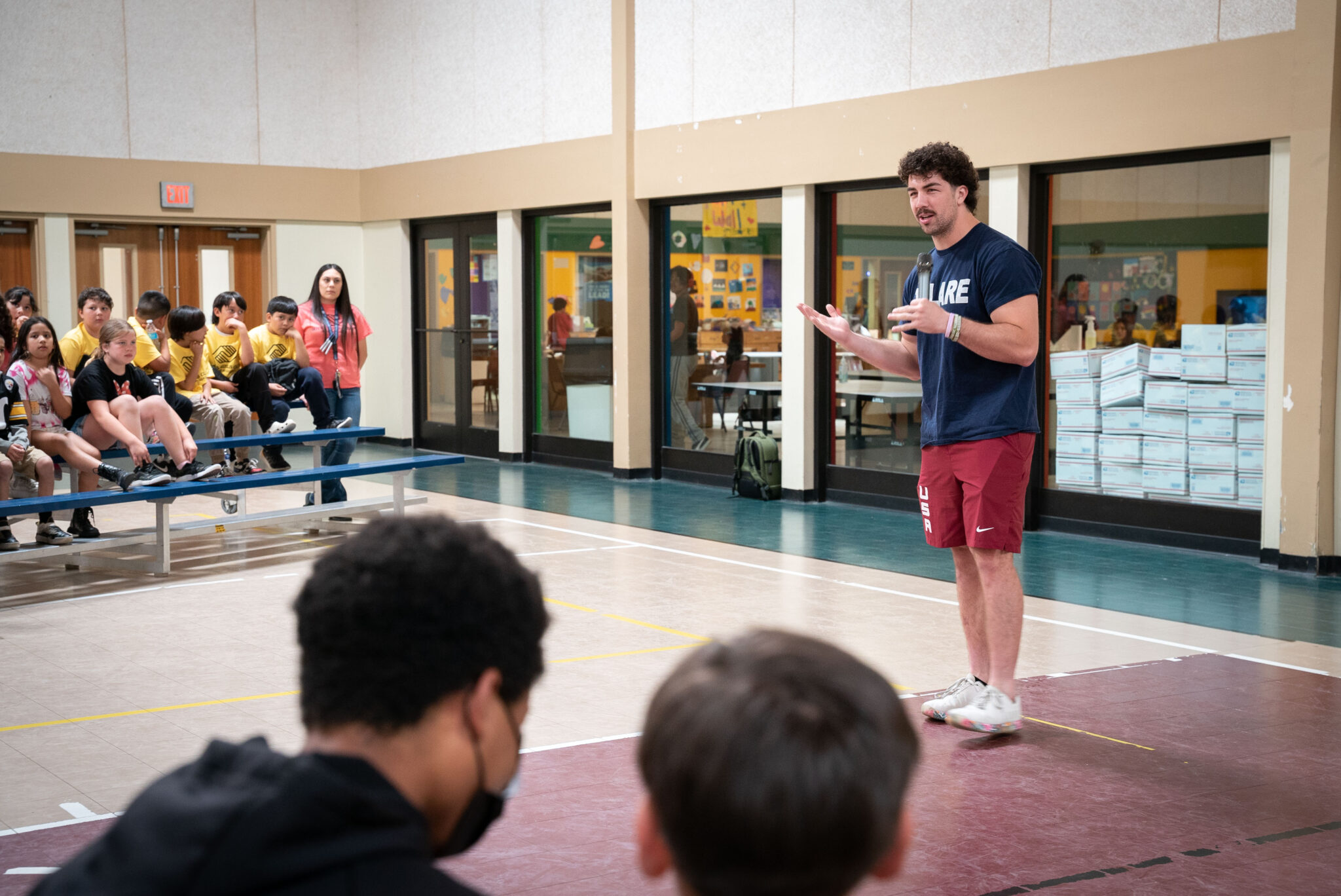 Richard Torrez, born & raised Tulare Olympic Boxer, visits Tulare's ...