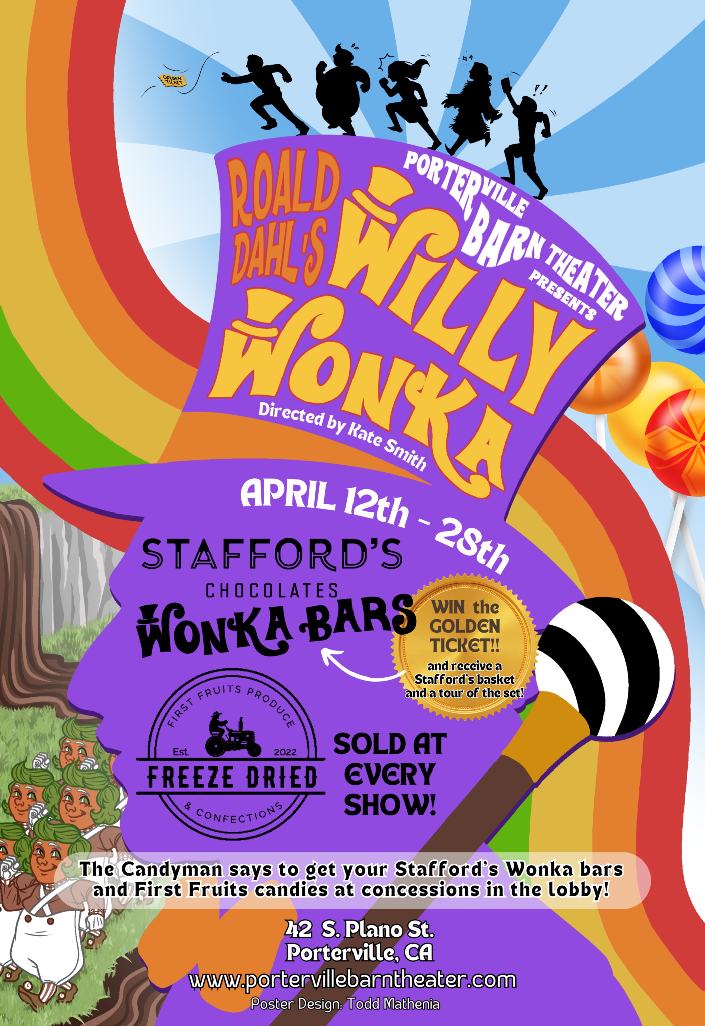 The Barn Theater Presents Roald Dahl’s Willy Wonka the Musical - Valley ...