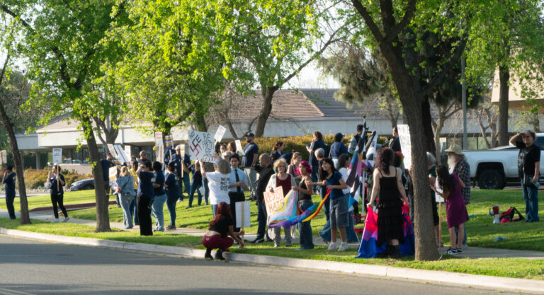 LGBT community and school employees show up, speak out at Visalia ...